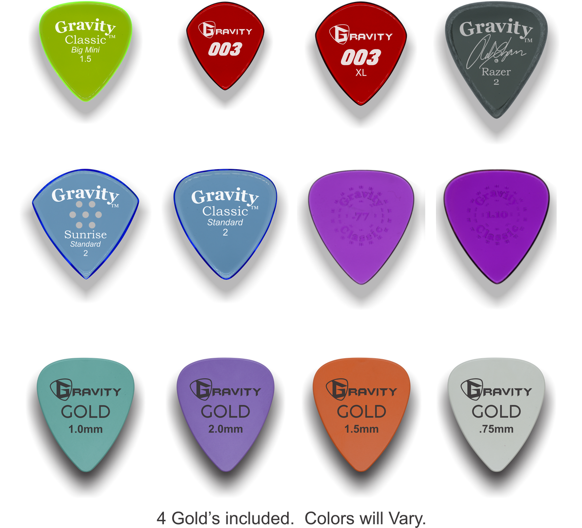 Variety Pack – Gravity Picks Inc.