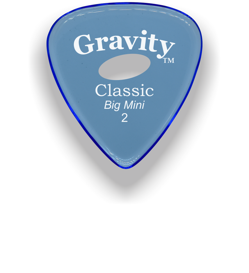 Acrylic Picks Big Mini Elipse – Gravity Picks Inc.